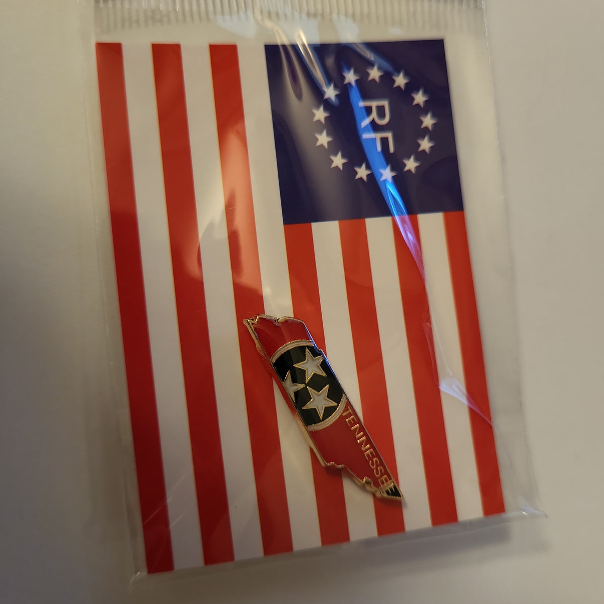 Tennessee State Flag Lapel pin – pappyscollectiblesshop